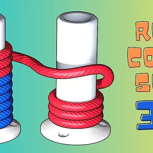 Rope Color Sort 3D | Free Online Puzzle Games Game | enjoy4fun