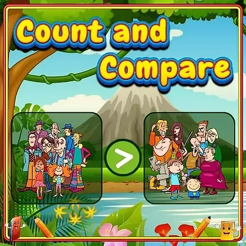 Count And Compare - Free Online Games on Enjoy4fun | Play Now!